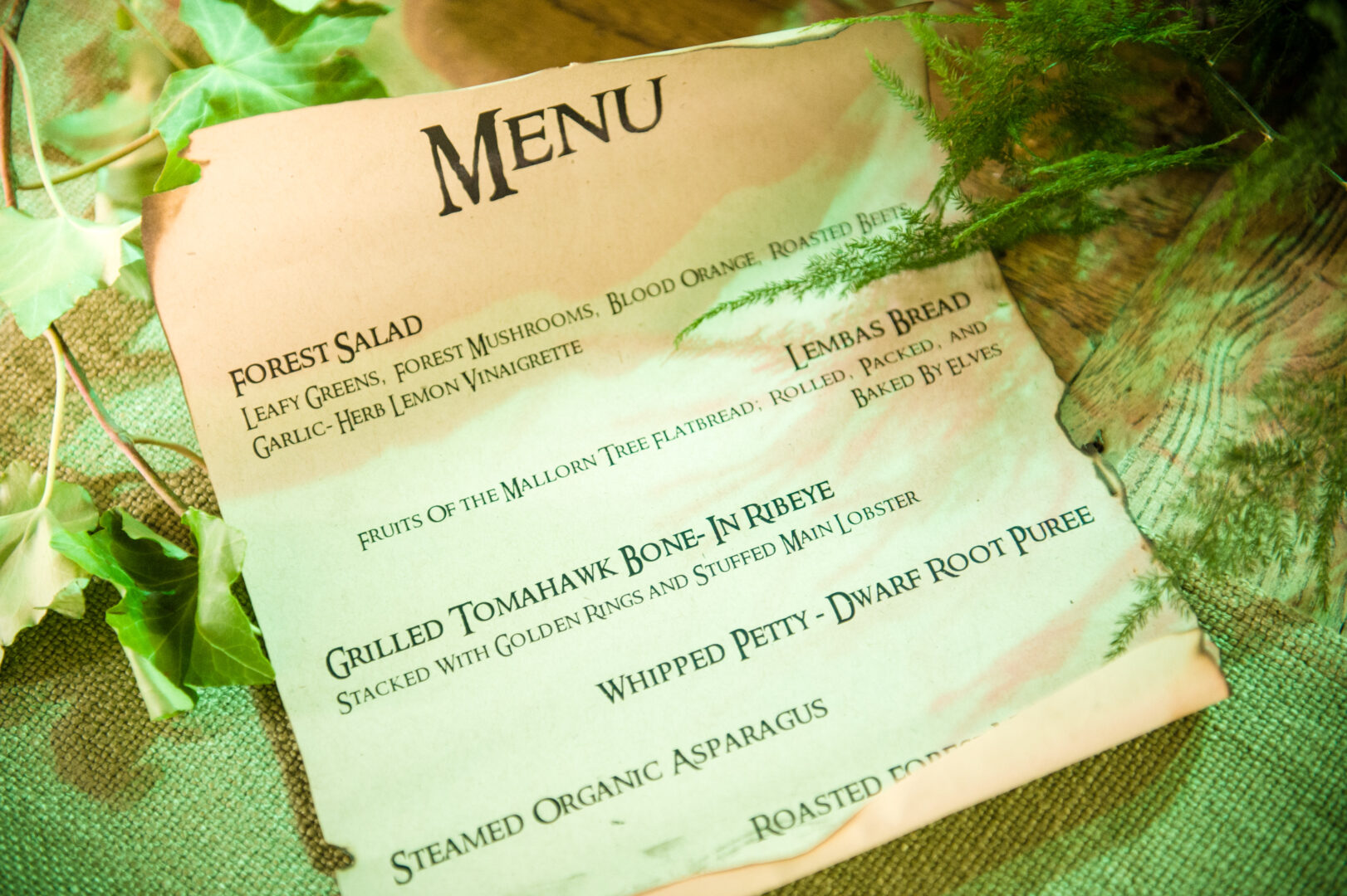 Lord of the Rings Surprise Birthday Party - 24 Carrots Catering and Events